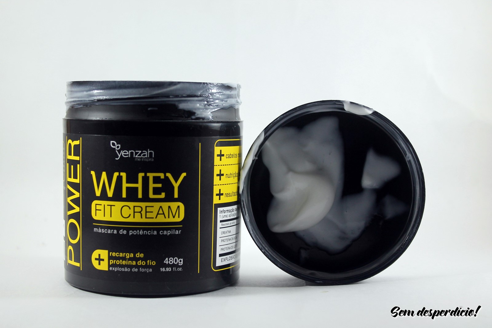 Sem Desperdício!: Eu testei: Whey Fit Cream Yenzah