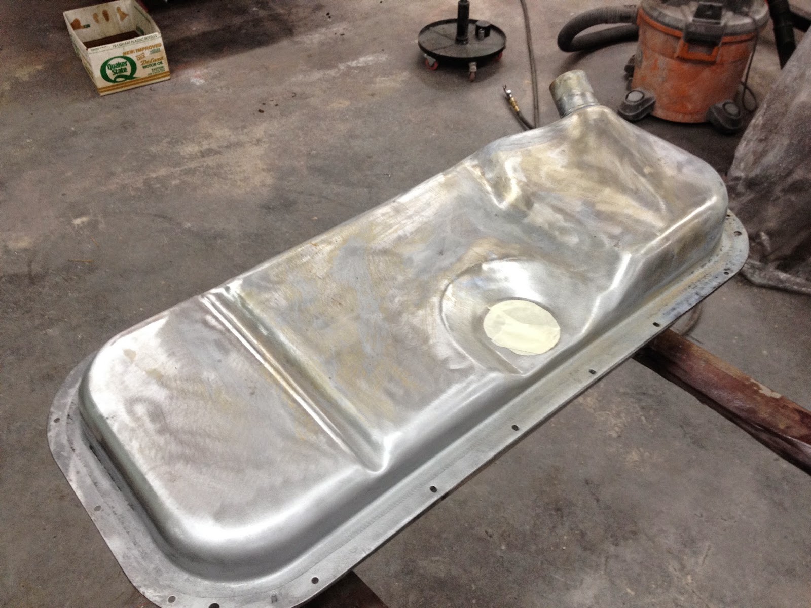 MORRIS RIDES AGAIN...IN SOUTH CAROLINA: RESTORING THE FUEL TANK