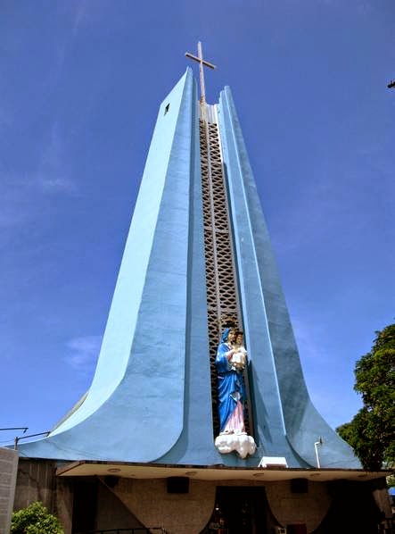 Eye in the Sky: Our Lady of the Sacred Heart - Escario's Sanctuary of ...