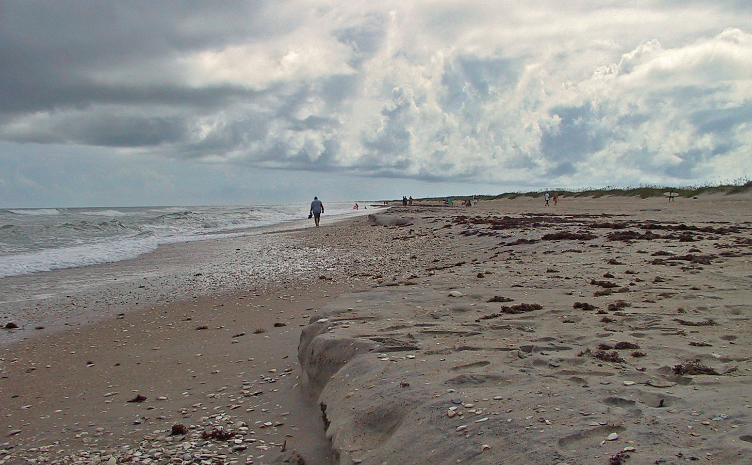 Living the life in Saint-Aignan: Sand and shells on Core Banks NC