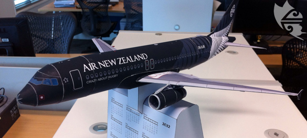 Papercraft - Air New Zealand Airbus A320 - Papercraft4u | Free ...