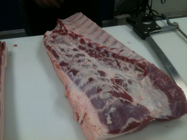 Austin Texas Butcher: Berkshire Hog. Breakdown for Dry Curing.