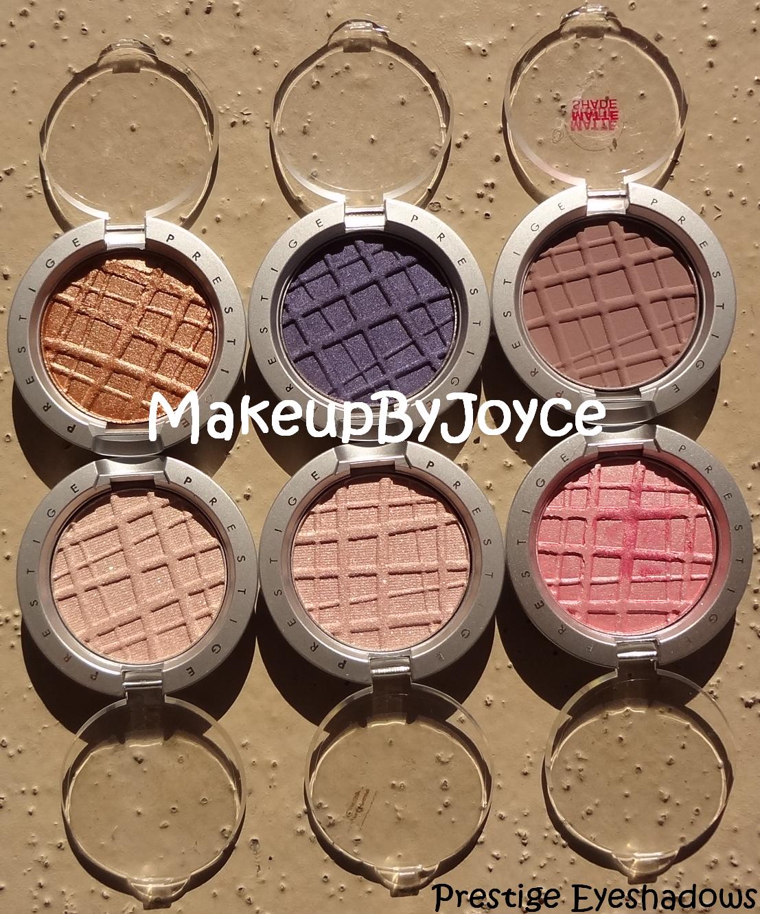 MakeupByJoyce ** !: Swatches & Comparisons: Prestige Cosmetics Single ...