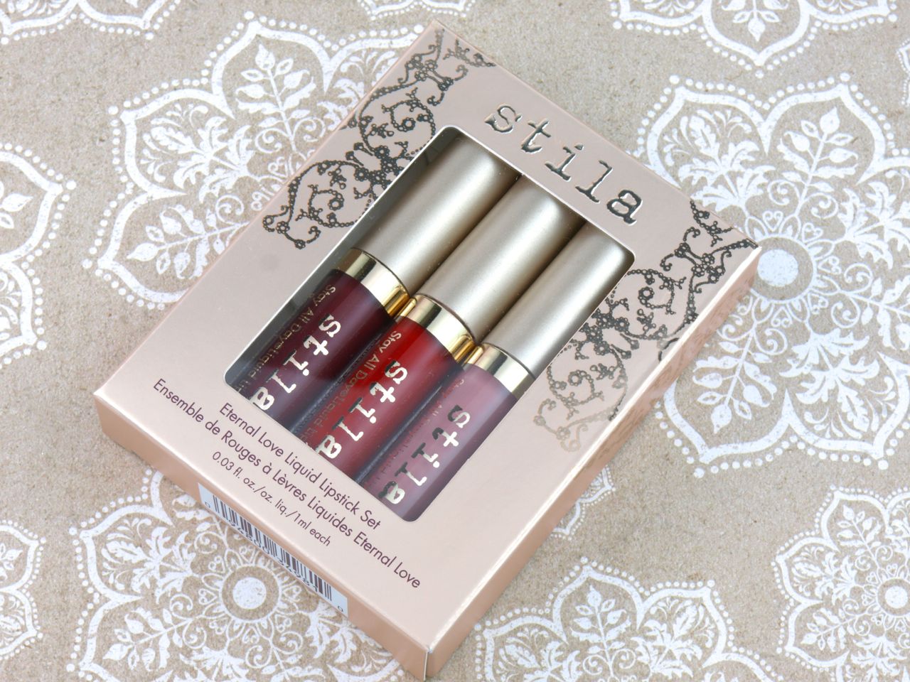 Stila Eternal Love Liquid Lipstick Set for Holiday 2015: Review and ...