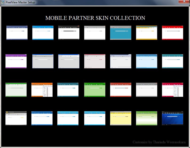 Mobile Partner Black Edition: Mobile Partner Skin