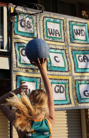 The Netball Quilt – Quiltjane