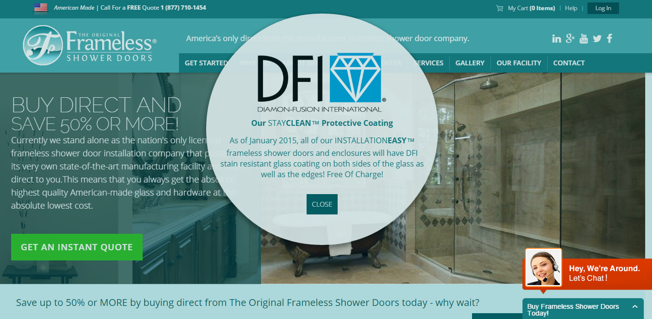 The Original Frameless Shower Doors®: How DFI Protects Glass