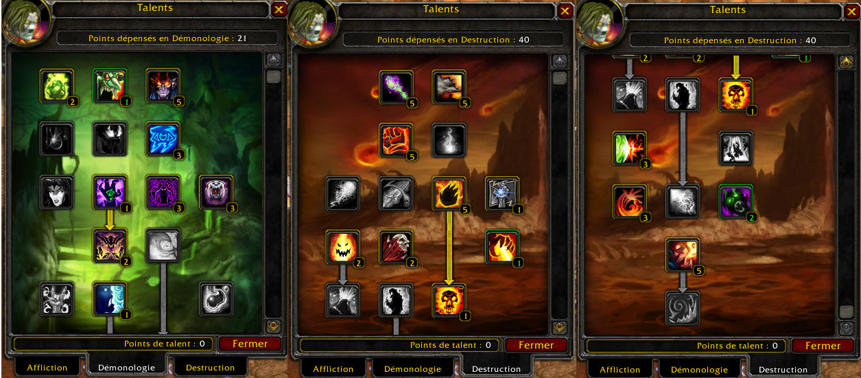 .Kévin Popek : Présentation : Guide Démoniste Pve Hl