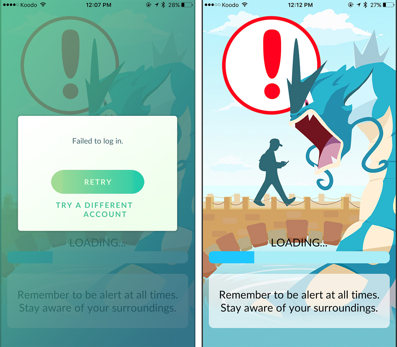 Pokemon Go servers down - Play US
