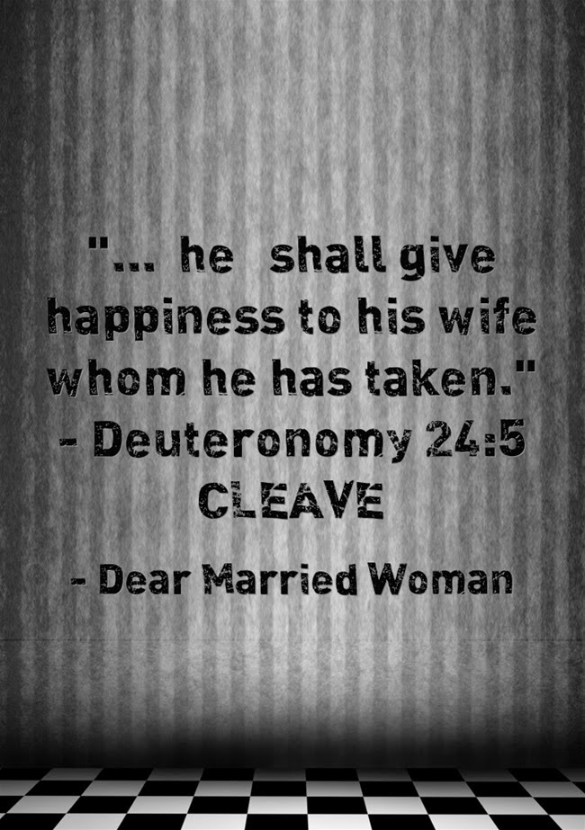 Dear Married Woman: CLEAVE