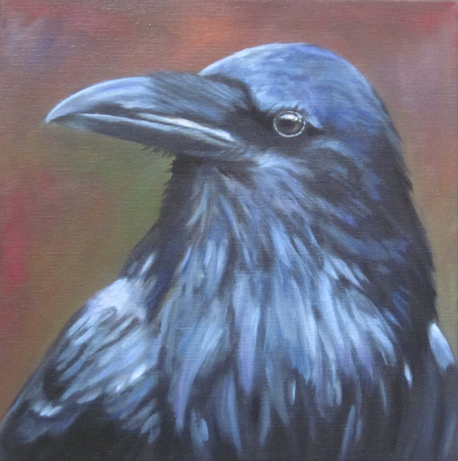 The Painted Canvas: "Raven"
