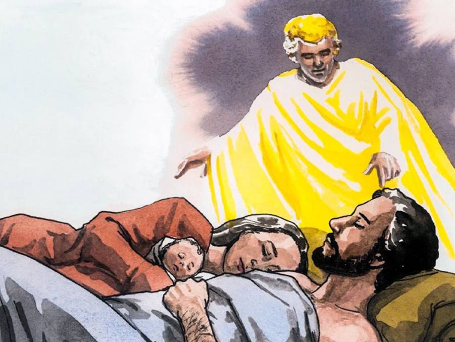 Angel Appears To Mary