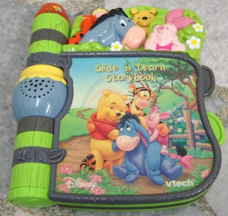 JuaiMurah: Vtech Pooh Slide N LEarn Storybook