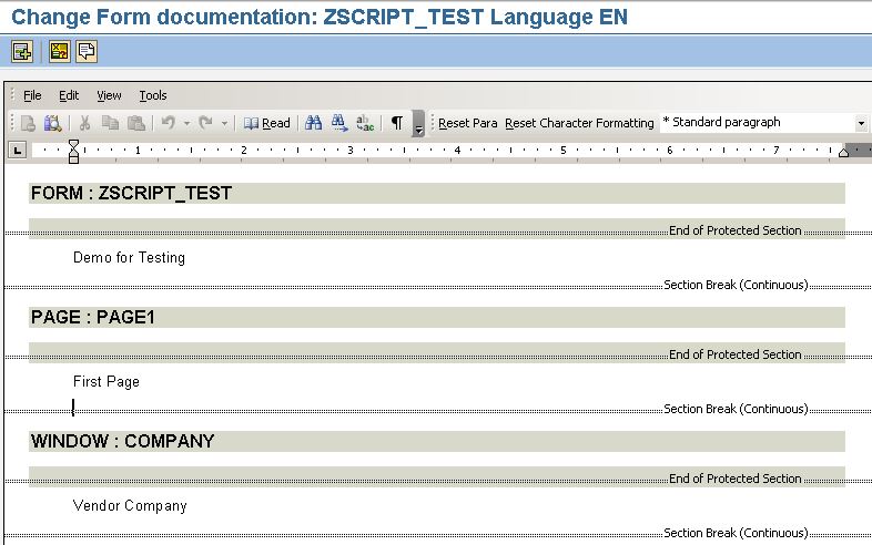 Sap Abap 4 Tutorial Sap Script Step By Step