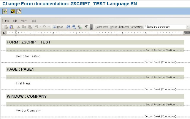 SAP Script step by step - Learn SAP Program