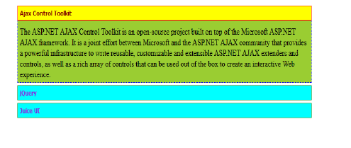 TECH-POST: Accordion Control In Ajax