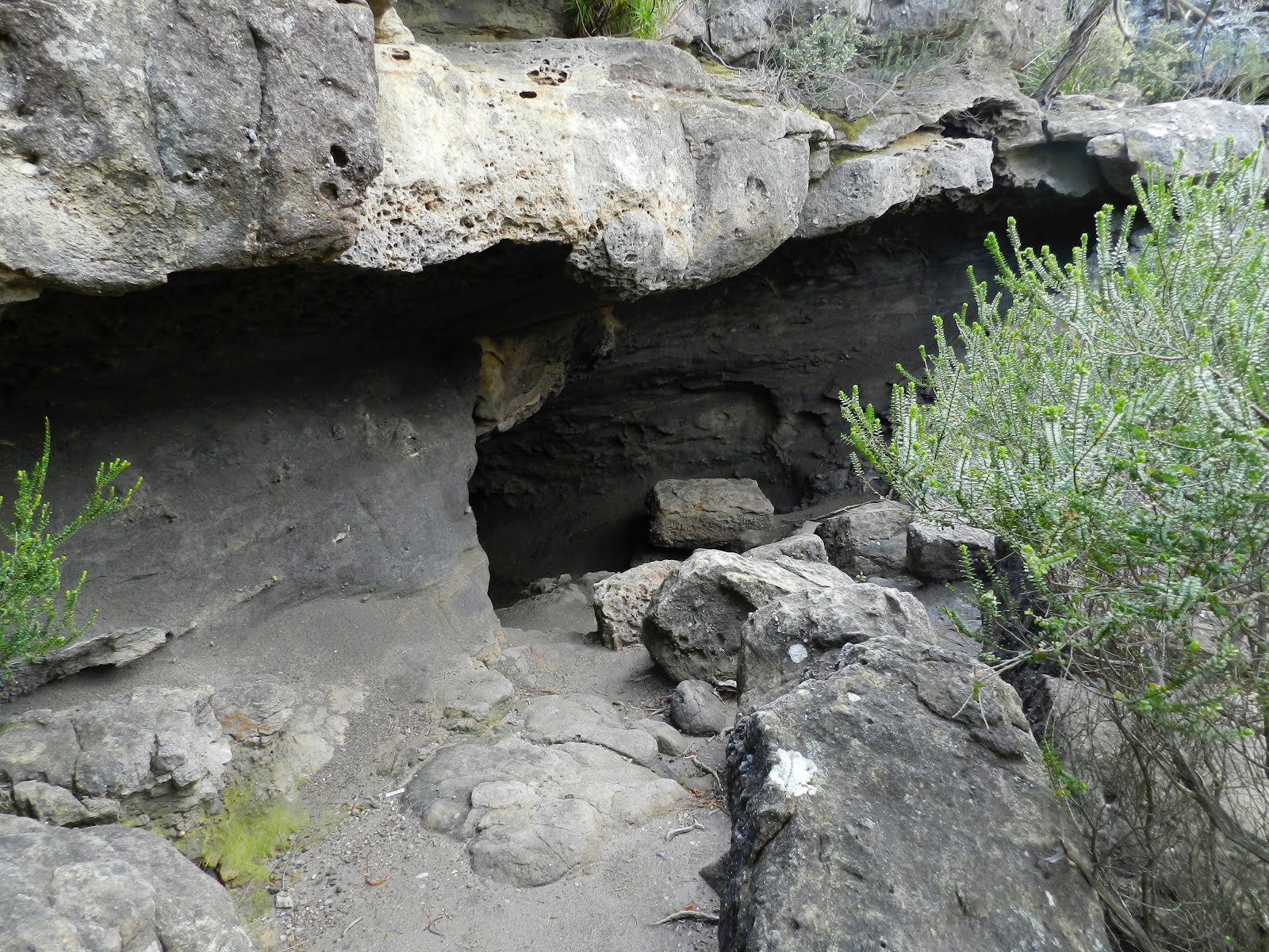 Phil's Bushwalking Blog: Abrahams Bosom Reserve: Gosangs Tunnel and ...
