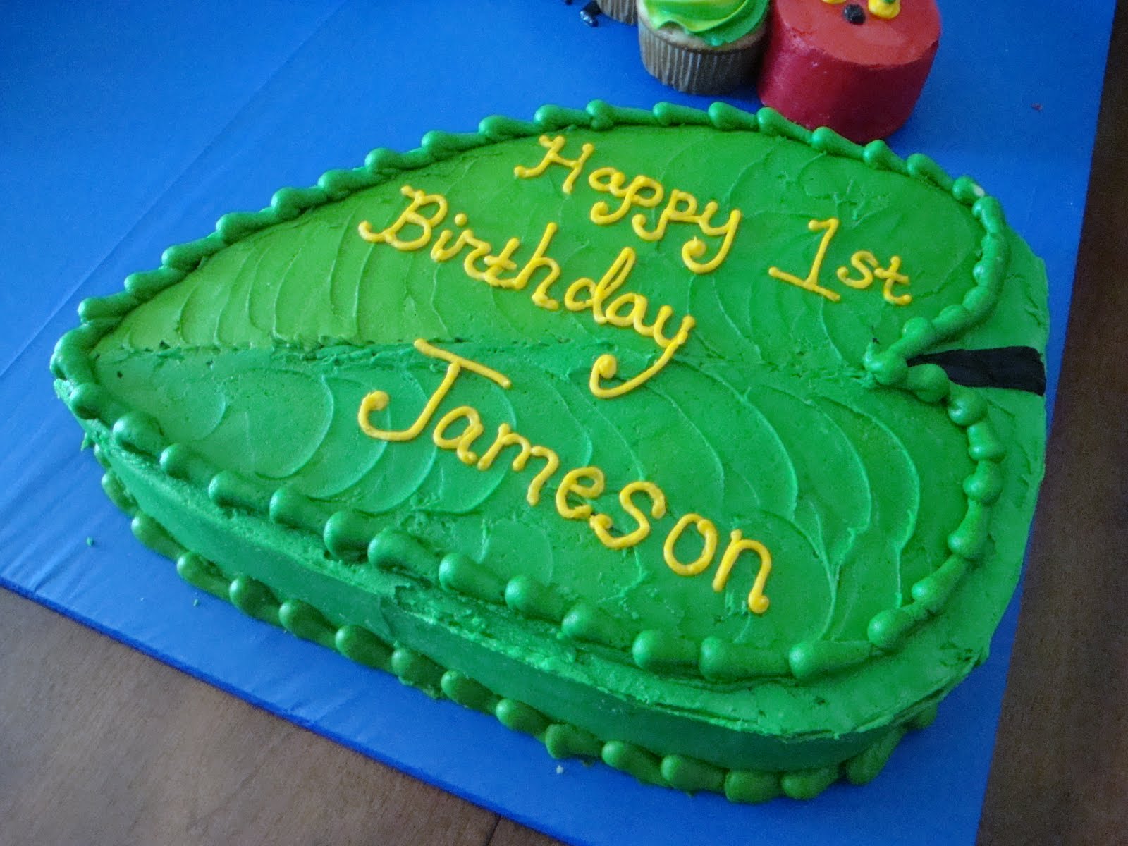 The Jaded Spoon: Jameson's Birthday Cake
