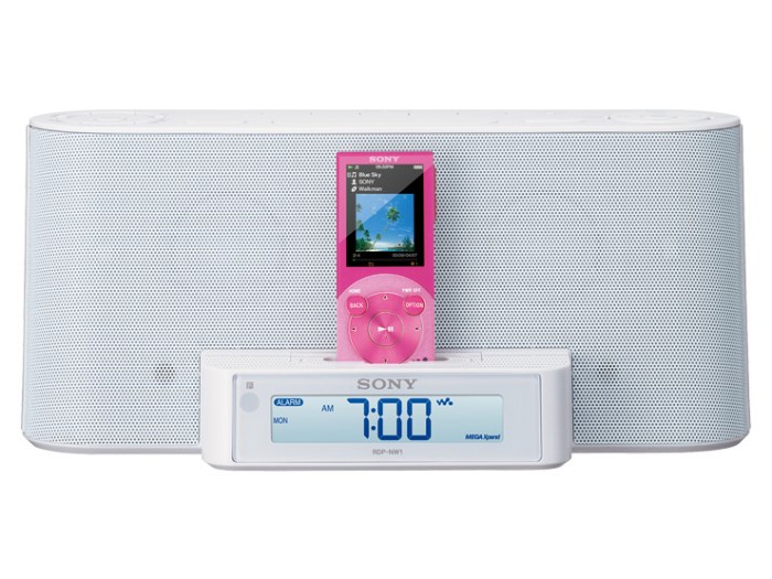 New Sony Walkman alarm clock dock introduced - The Walkman Blog