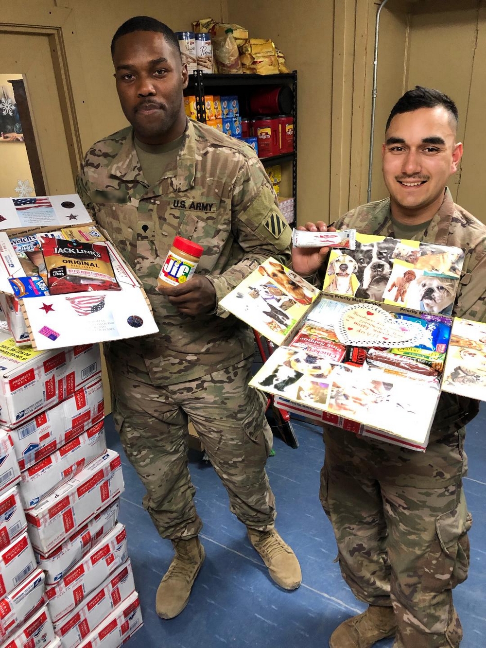 Care Packages for Soldiers: Pictures From the Troops!