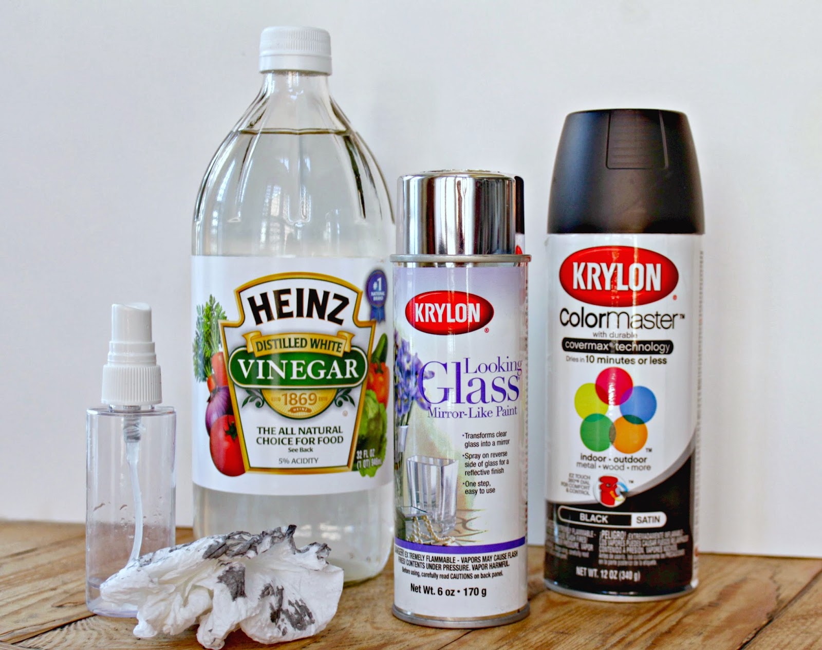 Nativity Set Makeover with Krylon Looking Glass - Infarrantly Creative