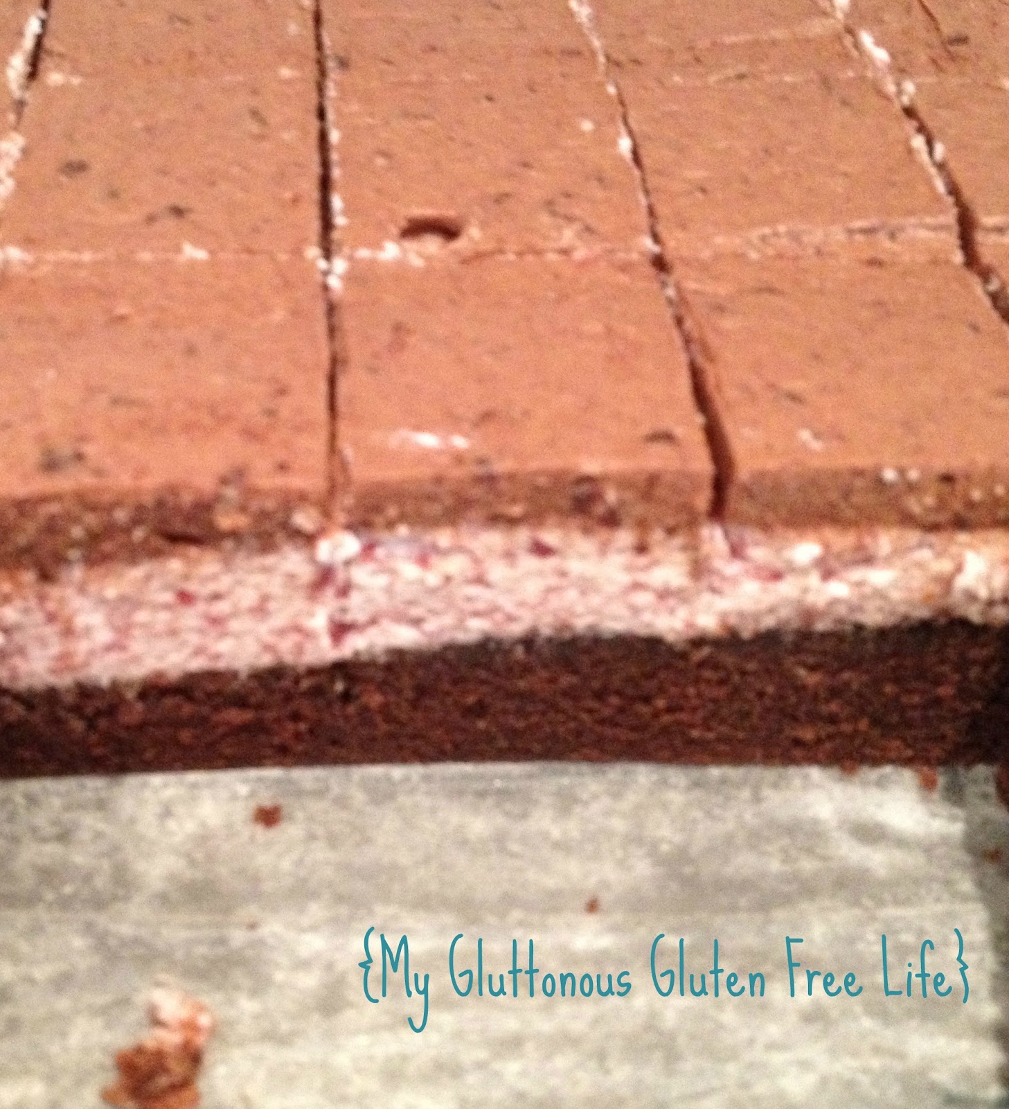 My gluttonous gluten free life.: Chocolate Pomegranate Petit Four