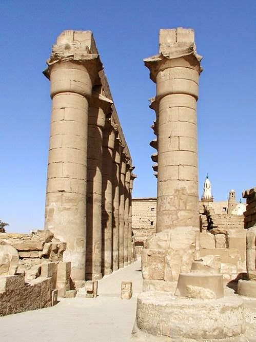 HISTORIA DEL ARTE : temas, imágenes y comentario: TEMPLO DE LUXOR