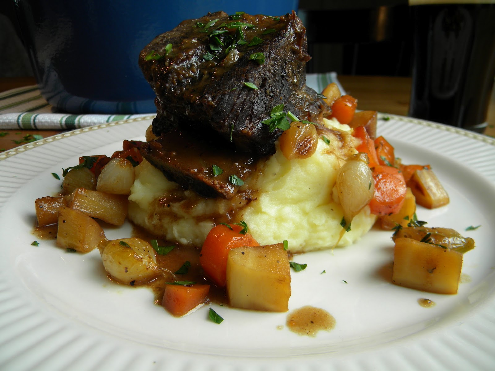 a lovin' forkful: Guinness-Braised Short Ribs