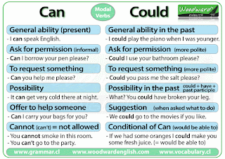 E4success: Modal Verbs Can, Could and May