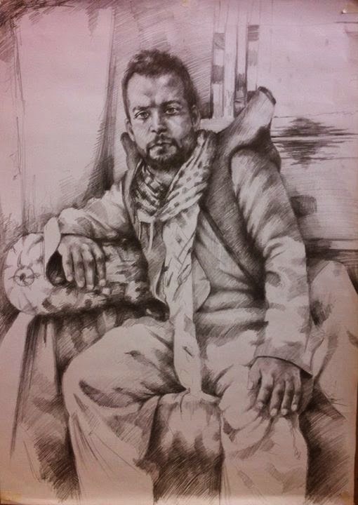 kurdistanart: Art work Drawing by Kurdish Painter ~ Hazhar Rasul born ...