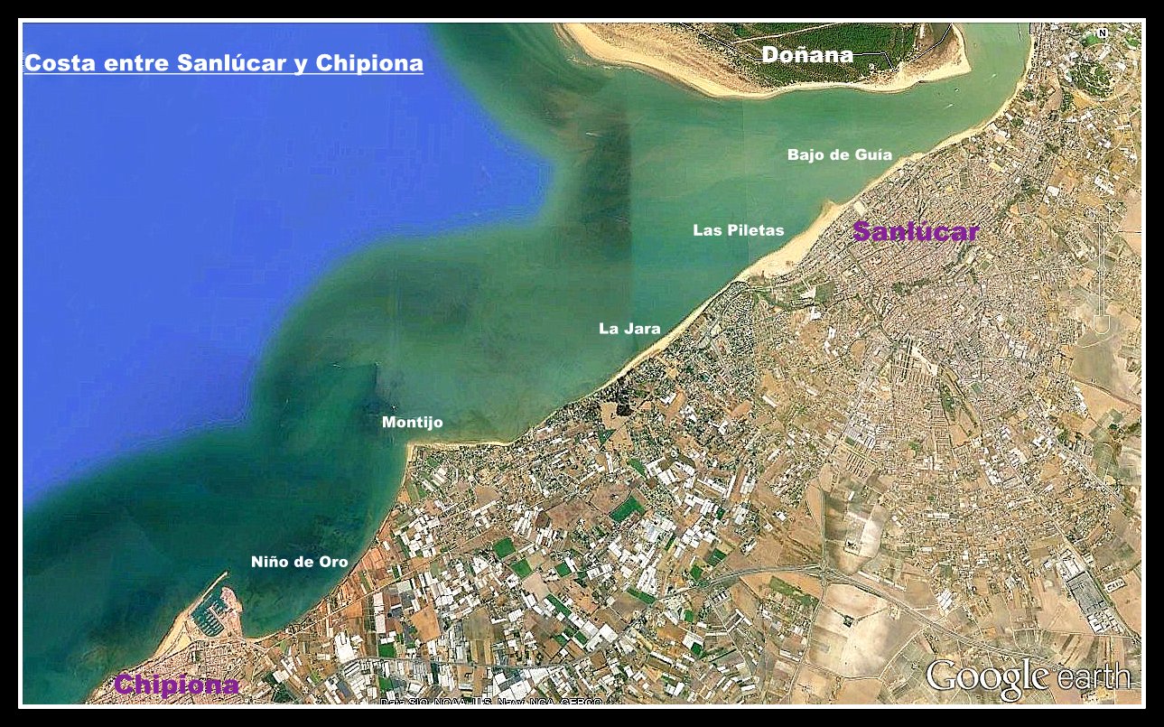 TROTONES BLOG: Sanlúcar-Chipiona por la costa.