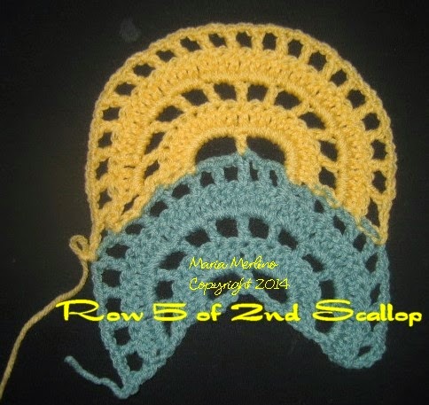Crochet Living: Crochet Lacey Scallops Pattern Demystified