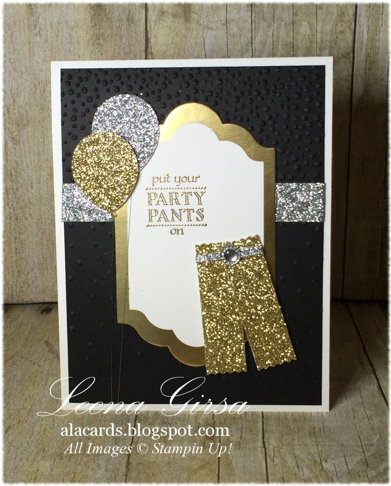 A La Cards: Party Pants