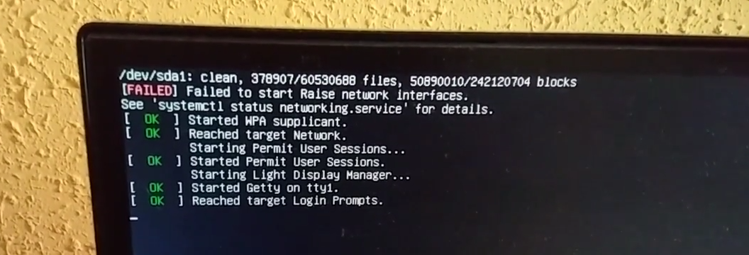 Cotidiana Place: [FAILED] FAILED to start Raise network interfaces: Debian 9 "Stretch"