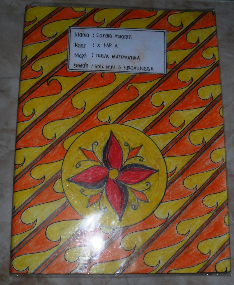71+ Populer Sampul Buku Tulis Batik, Cover Buku