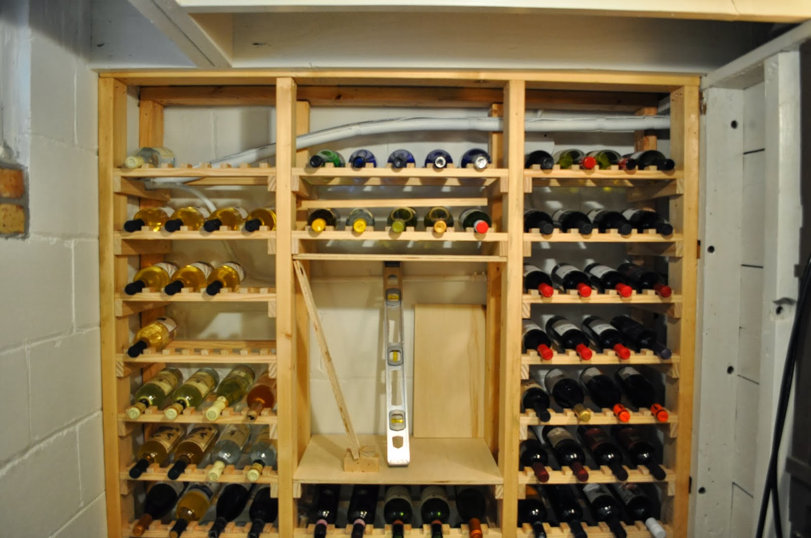 Just So Lovely: Our Wine Cellar: The Beginning