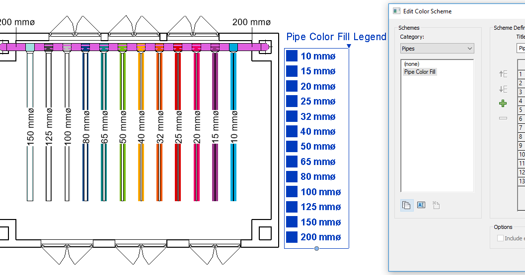 Revit Recess: Revit 2019: Colorfill Legend Visual Style