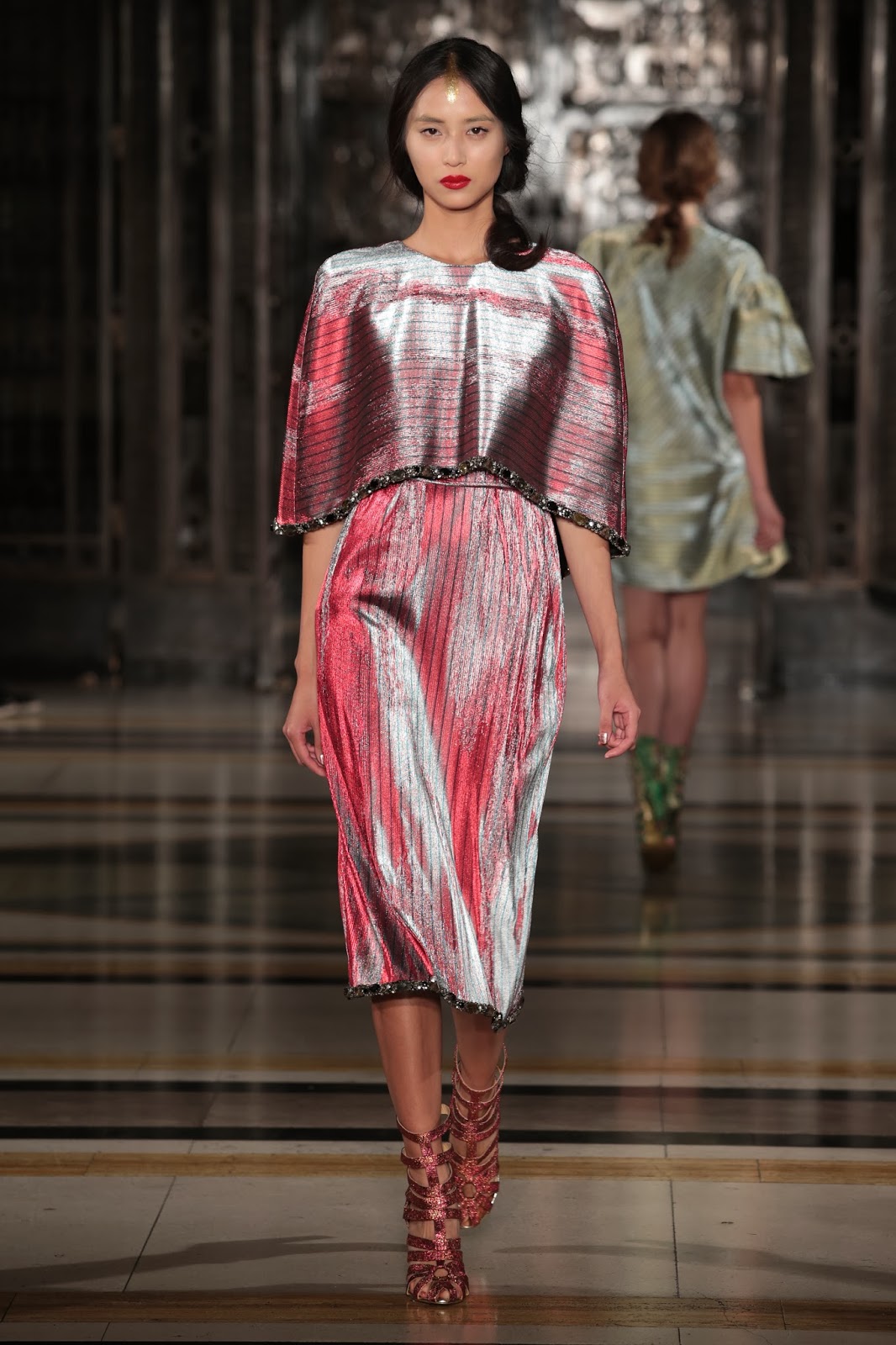 frumpy to funky: Bernard Chandran Spring/Summer 2014 collection