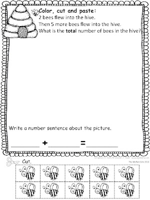 Freebielicious: Spring Math Word Problems!