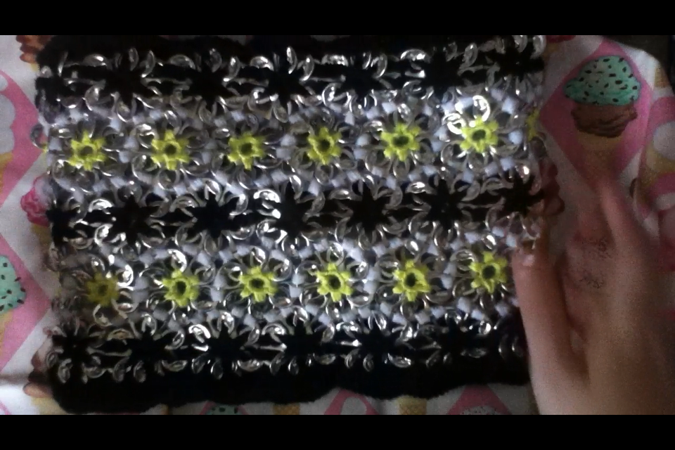 Retro Faerie Craft's: HOW TO MAKE A POP TAB FLOWER BAG / PURSE