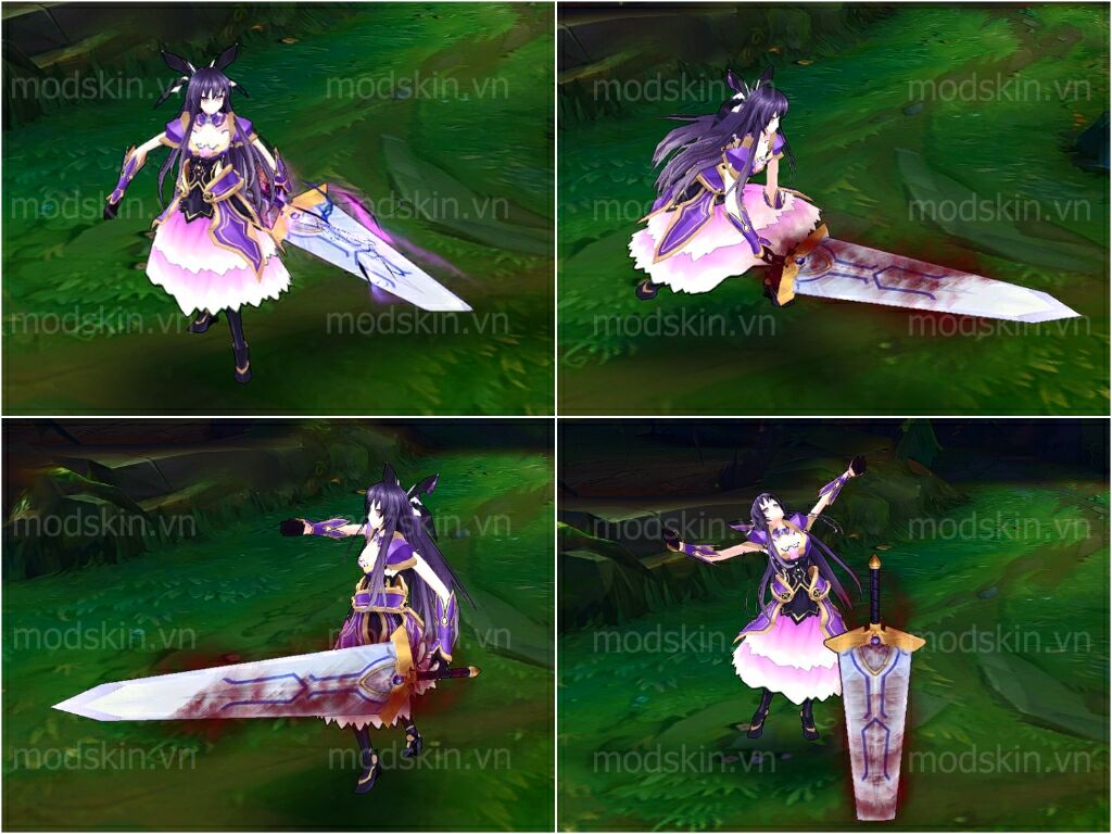 Mod Skin Aatrox Tohka Yatogami - Mod skin lol - Tải Mod Skin LOL ...