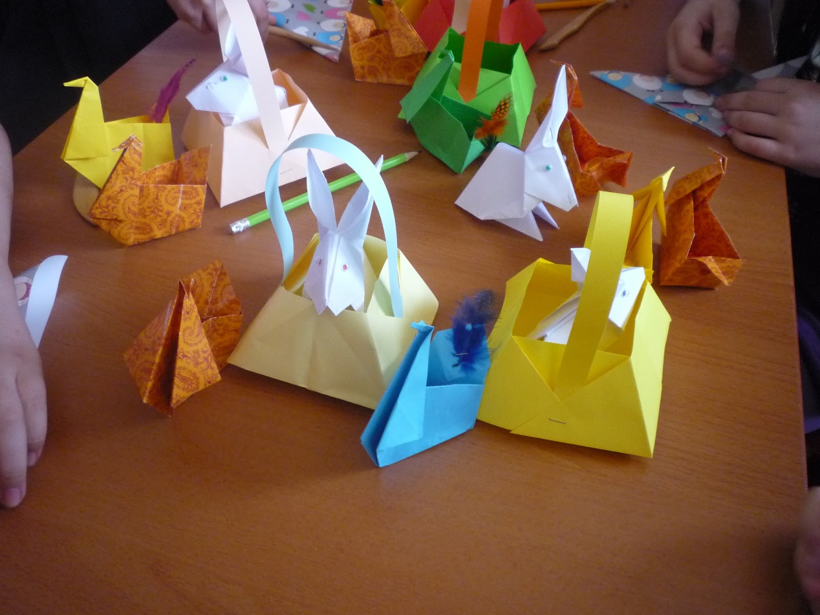 Cursuri Origami: Atelier origami pentru Paște