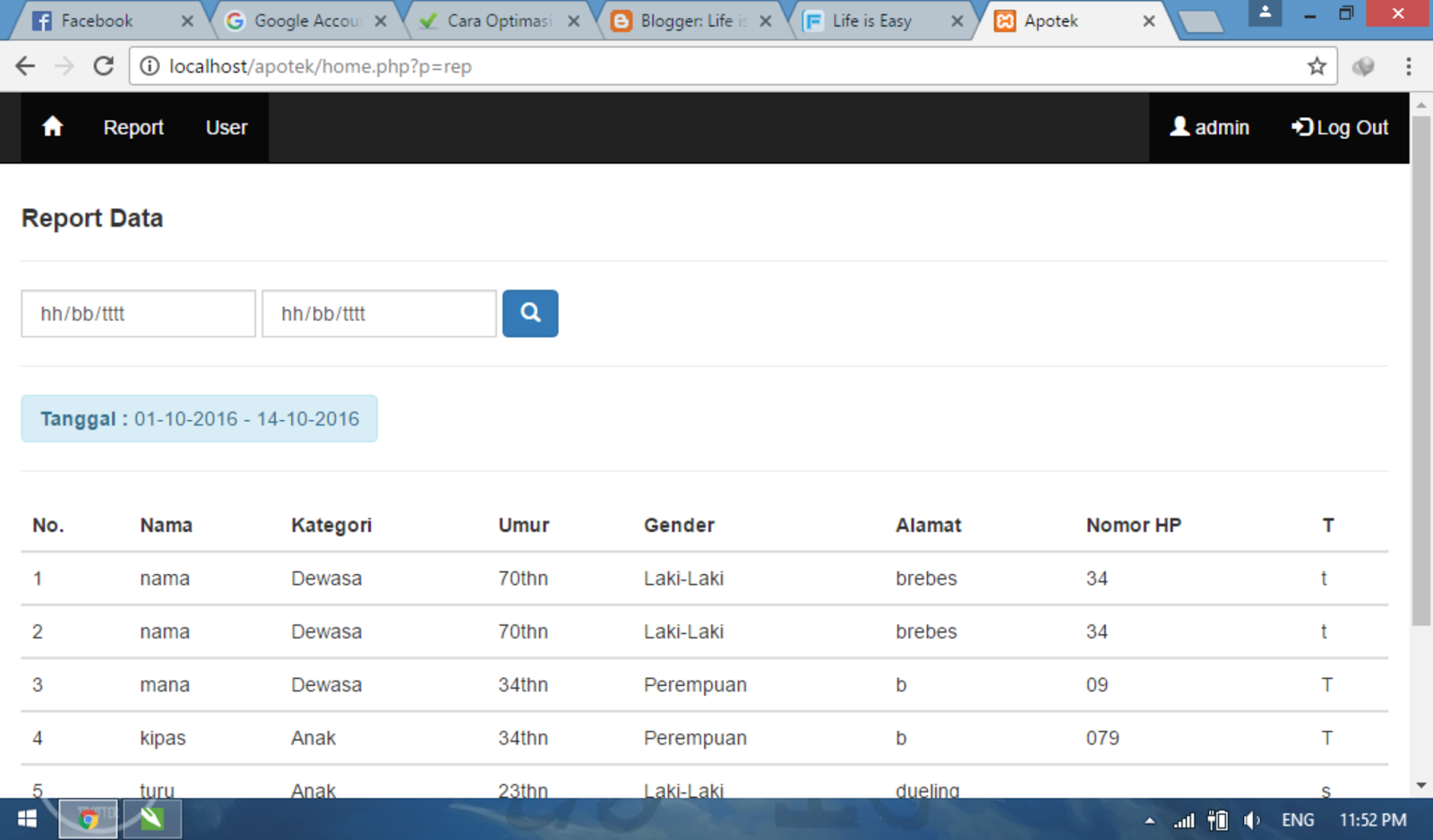 Aplikasi Rekam Medis Apotek PHP Mysql Bootstrap Aplikasi Rekam Medis Apotek PHP Mysql Bootstrap