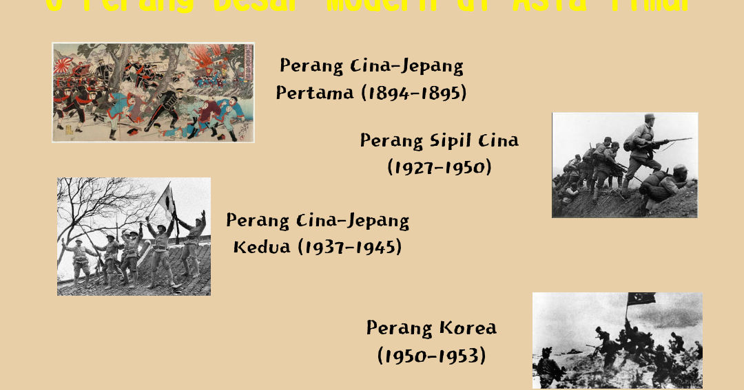 6 Perang Besar Modern di Asia Timur | Jagurdermuluk