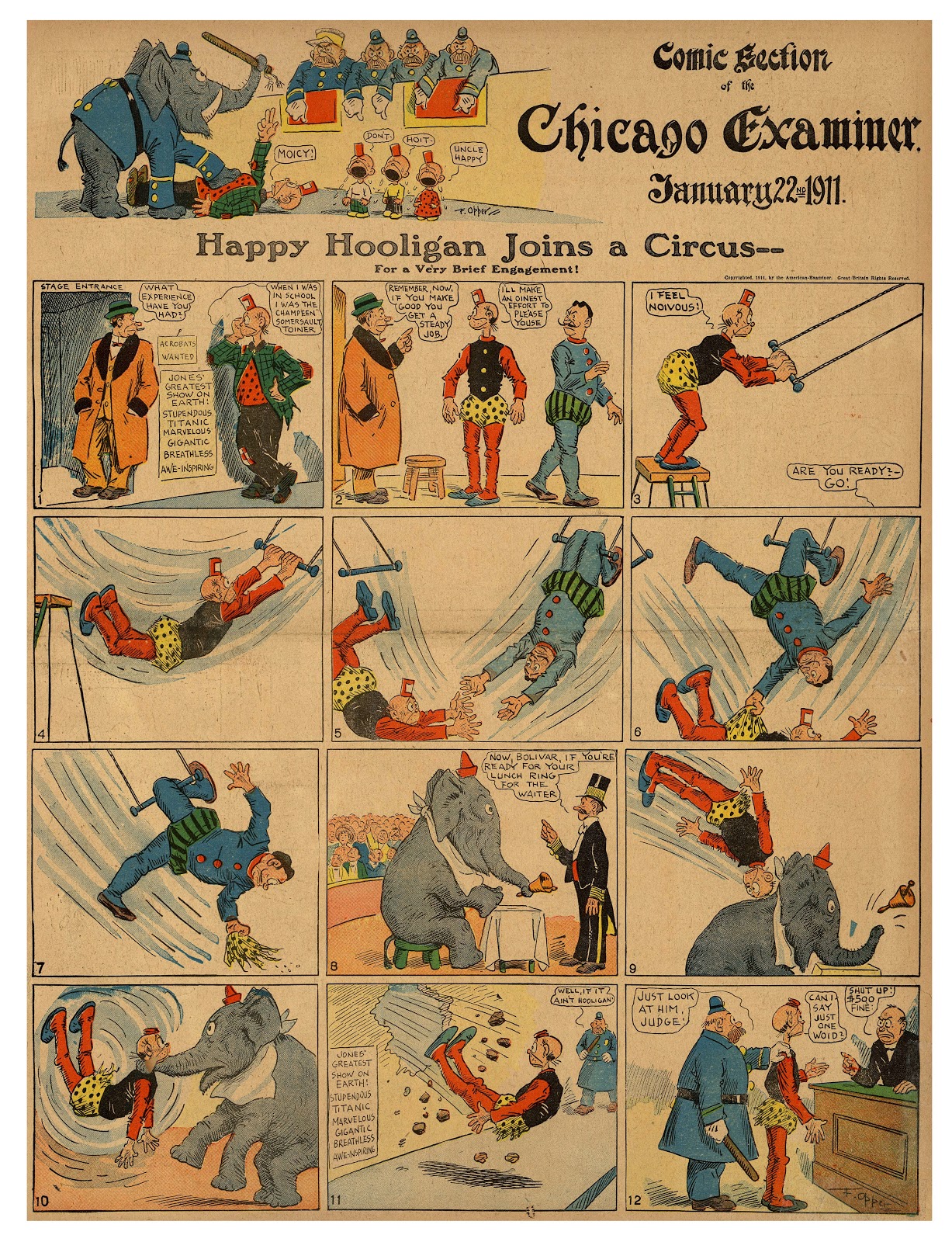 Yesterday’s Papers: I Thought of a Tramp — The birth of Happy Hooligan