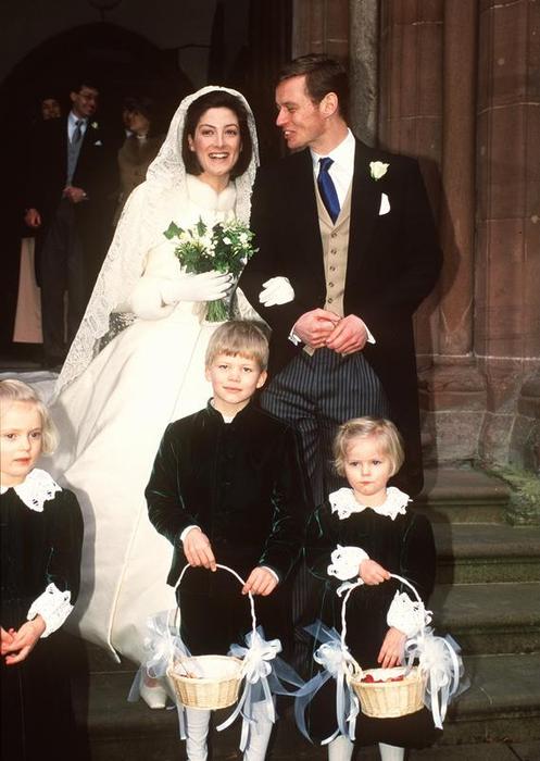 Queen Mathilde: Wedding: Paul von Oldenburg & Pilar Mendez de Vigo