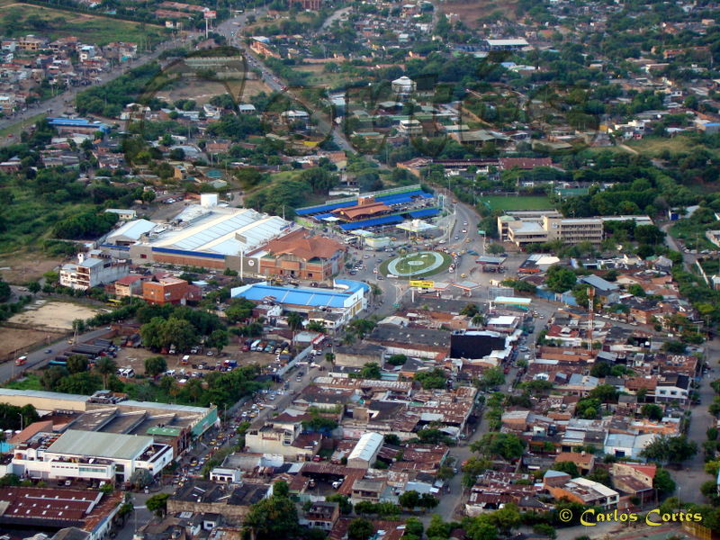 FOTOGRAFÍA AÉREA DE COLOMBIA: Girardot - Cundinamarca
