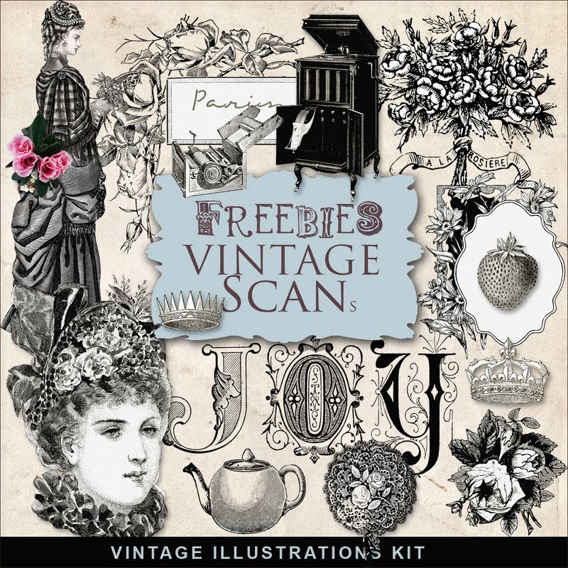 Freebies Vintage Illustrations Kit:Far Far Hill - Free database of ...