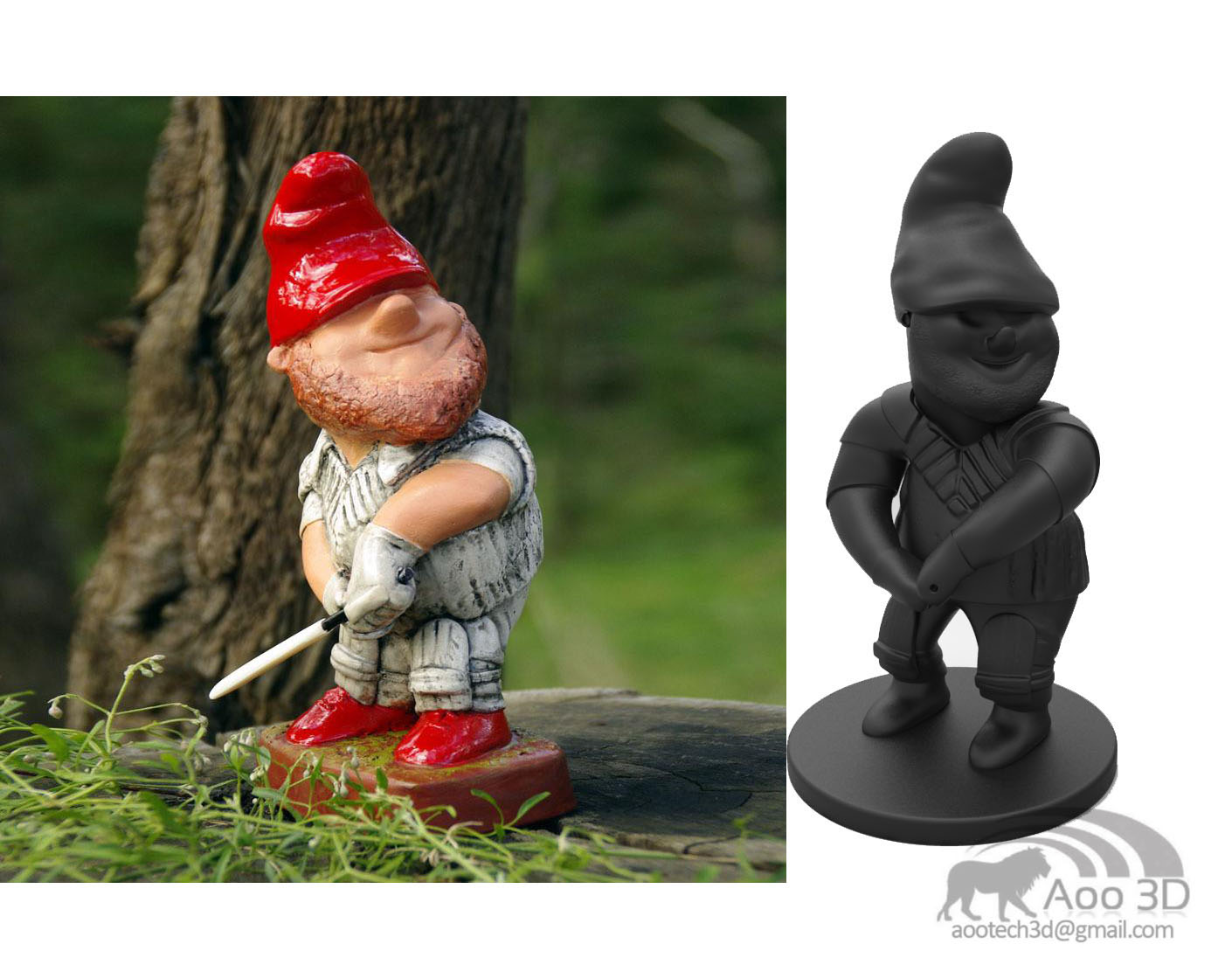 New Mascot Design using for 3D Printer | Aoo3D