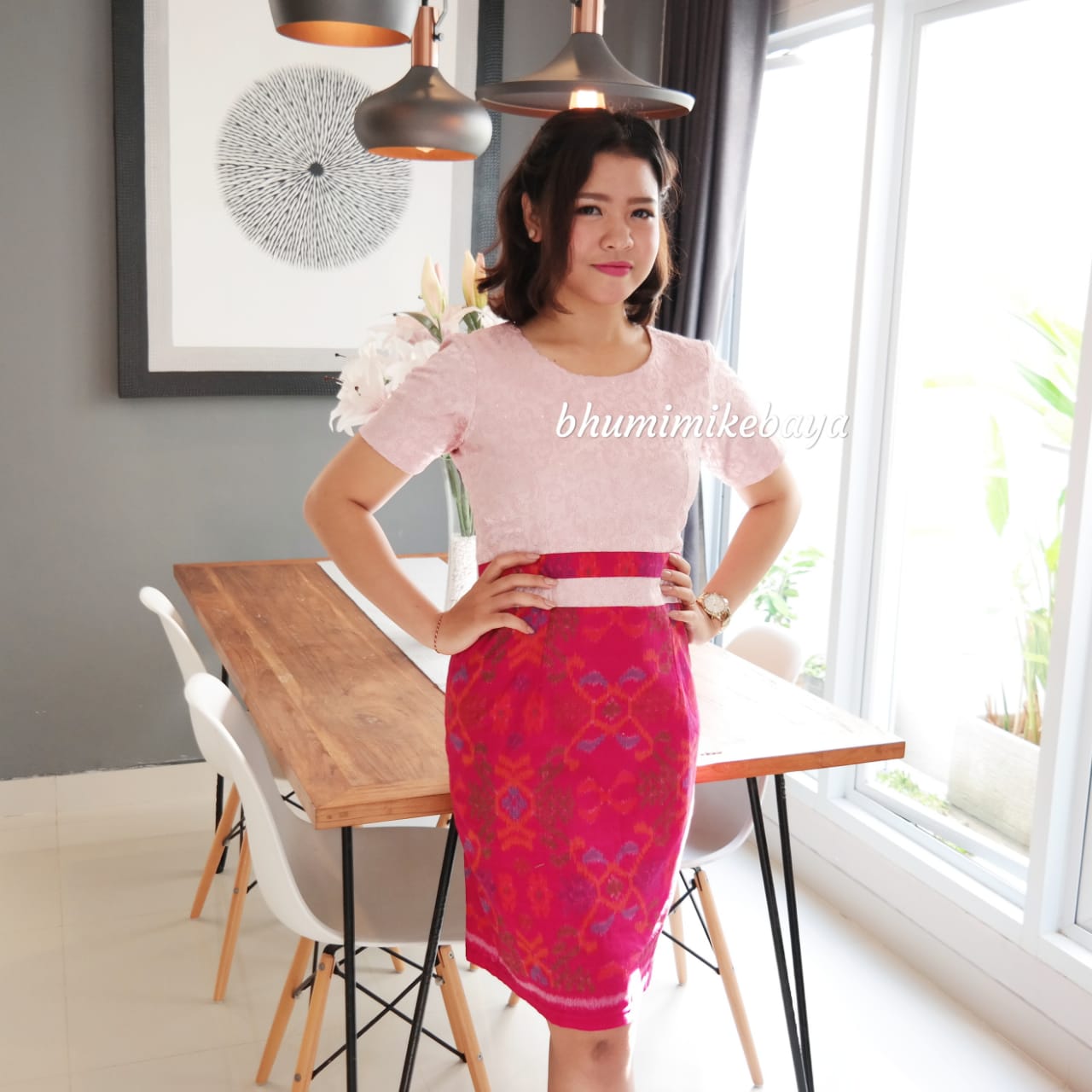 Inspirasi Model dress Endek bhumimikebaya